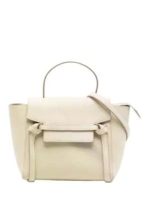Celine 2018 Nano Grained Calfskin Belt Bag - Brown