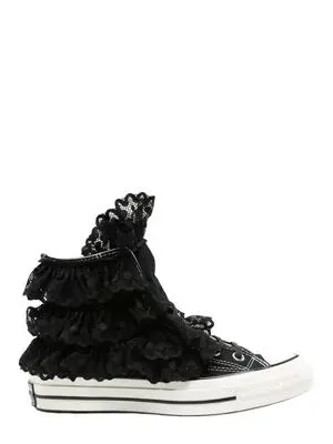 CONVERSE Lace Embellished Sneakers Black