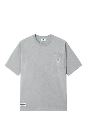 CHOCOOLATE Patch-pocket T-shirt - Grey