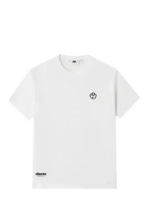 CHOCOOLATE Bear-embroidery T-shirt White