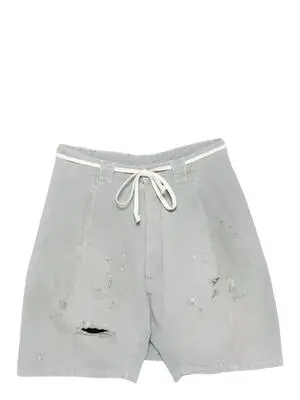 RIVINGTON ROI REBIS Corduroy Bermuda Shorts - Grey