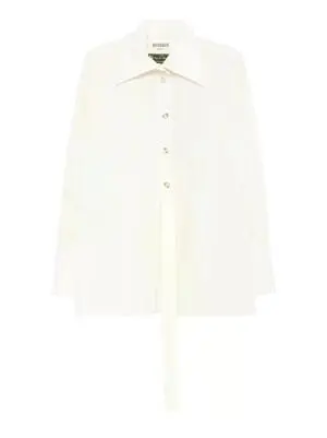 BATAKOVIC Long-sleeve Shirt With Detachable Tie - Neutrals