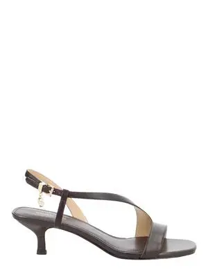 Michael Kors Jaida Strap Sandals Brown