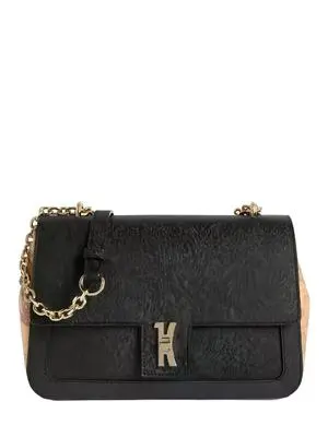 ALVIERO MARTINI 1° CLASSE Chain-strap Shoulder Bag - Black
