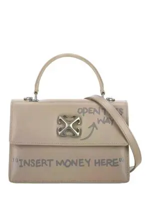 Off-White Jitney 1.4 Tote Bag Neutrals