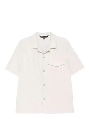 Moose Knuckles Charlesbourg Short-sleeve Shirt Neutrals