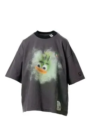 Mihara Yasuhiro Printed Ringer T-shirt - Grey