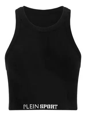 PLEIN SPORT Ribbed Tank Top