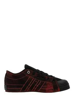 Y3 Tie-dye Detail Low Top Trainers - Black