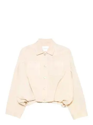 ROBERTO COLLINA Collared Jacket - Neutrals