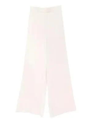 Patrizia Pepe Elastic-waist Pants - Neutrals