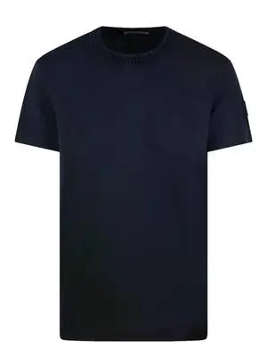 Moncler Knitted Crewneck T-shirt - Blue