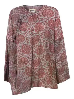 UMA WANG Floral Knitwear - Red