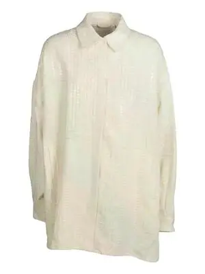 Valentino Garavani Sequin-embellished Shirt - Neutrals