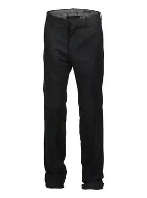 Valentino Garavani Cuffed-hem Trousers - Black