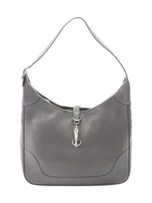 Hermès 2002 Clemence Trim Ii 35 Shoulder Bag - Grey
