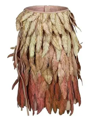 Valentino Garavani Zip-up Skirt - Neutrals