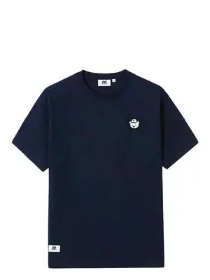 CHOCOOLATE Bear-patch T-shirt - Blue