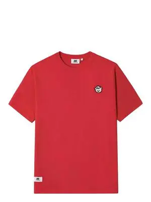 CHOCOOLATE Bear-patch T-shirt - Red