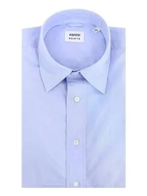 Aspesi Button Cotton Shirt - Blue