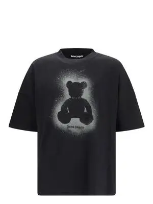 Palm Angels Bear-print T-shirt - Black