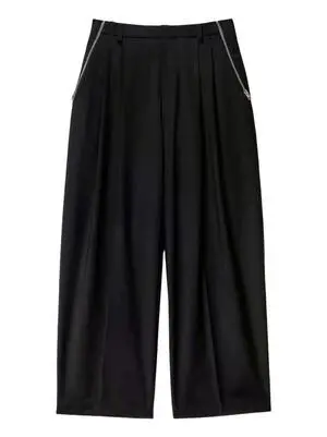 Alexander Wang Zip-detail Trousers - Black