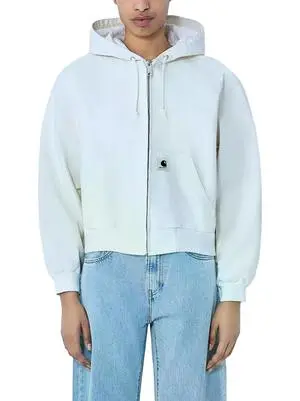 Carhartt Work In Progress Og Active Full Zip Hoodie - Neutrals