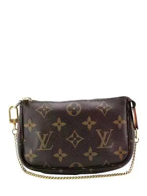 LOUIS VUITTON Pochette Accessoires Monogram Canvas - Brown