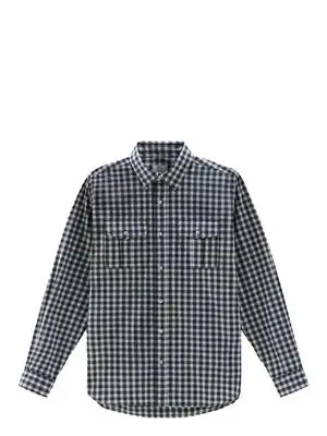 Woolrich Check Pocket Shirt - Blue