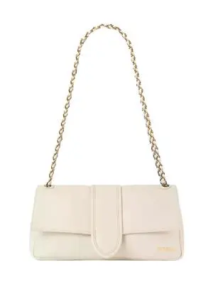 Jacquemus Le Bambino Chaîne Leather Shoulder Bag - Neutrals