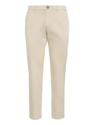 Boggi Milano Garment-dyed Trousers - Neutrals