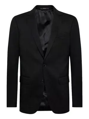 Boggi Milano Single-breasted Blazer - Black