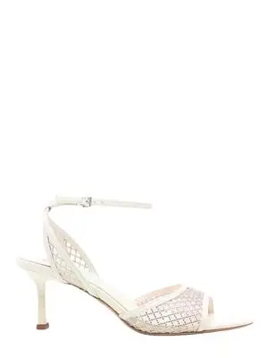 Lola Cruz Ruby Heeled Sandals - Neutrals