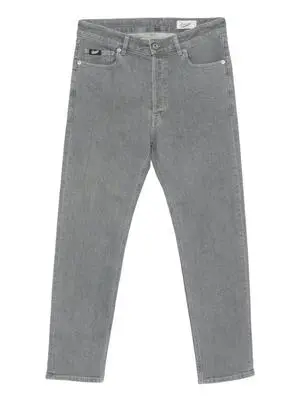 PENCE 1979 Five-pocket Straight Leg Jeans - Grey