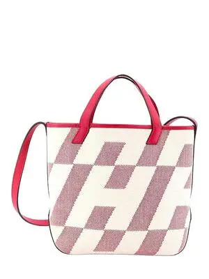 Hermès 27 Cabas H En Biais Tote - Pink