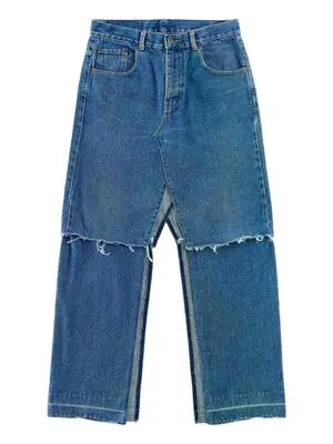 BETTTER Denim Maxi Skirt - Blue