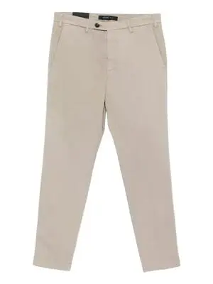 MICHAEL COAL Button Trousers - Neutrals