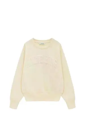 ANINE BING Harry Logo-detail Sweatshirt - Yellow