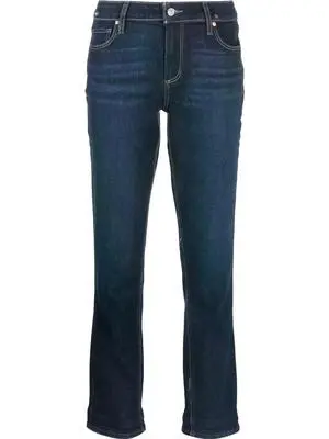 Paige Brigitte Cropped Jeans - Blue