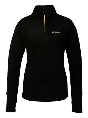 PHENIX Zip Knitwear - Black