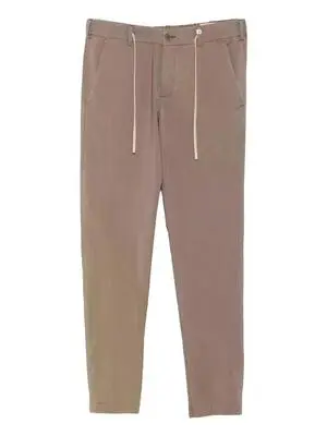 MYTHS Drawstring Trousers - Brown