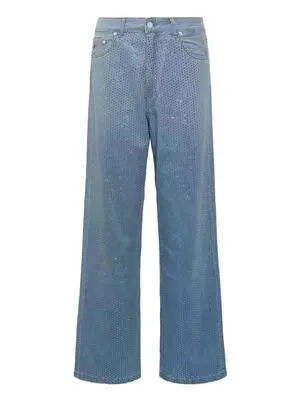 LOIS Dip Dye Crystal Jeans - Blue
