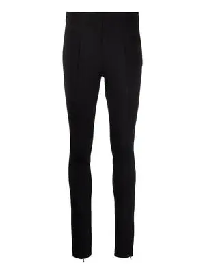 Calvin Klein High-waisted Skinny Trousers - Black