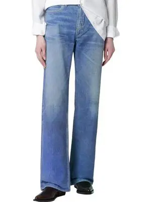 Our Legacy Wata Stone Washed Jeans Blue
