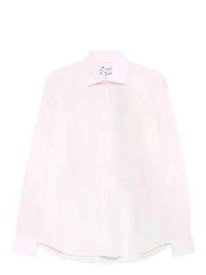 MC2 SAINT BARTH Striped Shirt Pink
