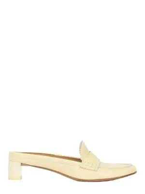 MAISON MARGIELA Penny Leather Slippers - Neutrals