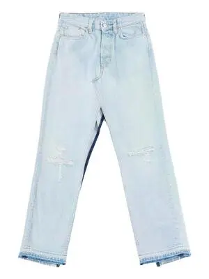 BETTTER Denim Maxi Skirt - Blue