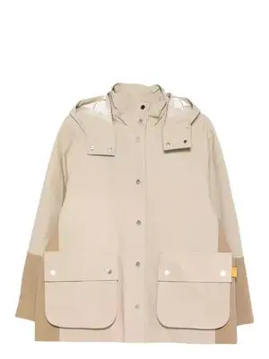 OOF WEAR Pocket Hooded Carcoat - Neutrals