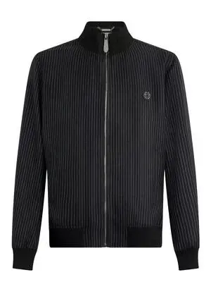Philipp Plein Striped Track Jacket - Black