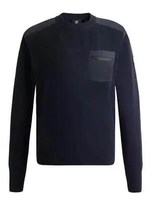 Fusalp Tevan Chest-pocket Sweater - Blue